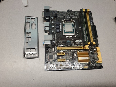 ASUS B85M-G R2.0 i5 4590 Motherboard Intel B85 -TESTED | eBay