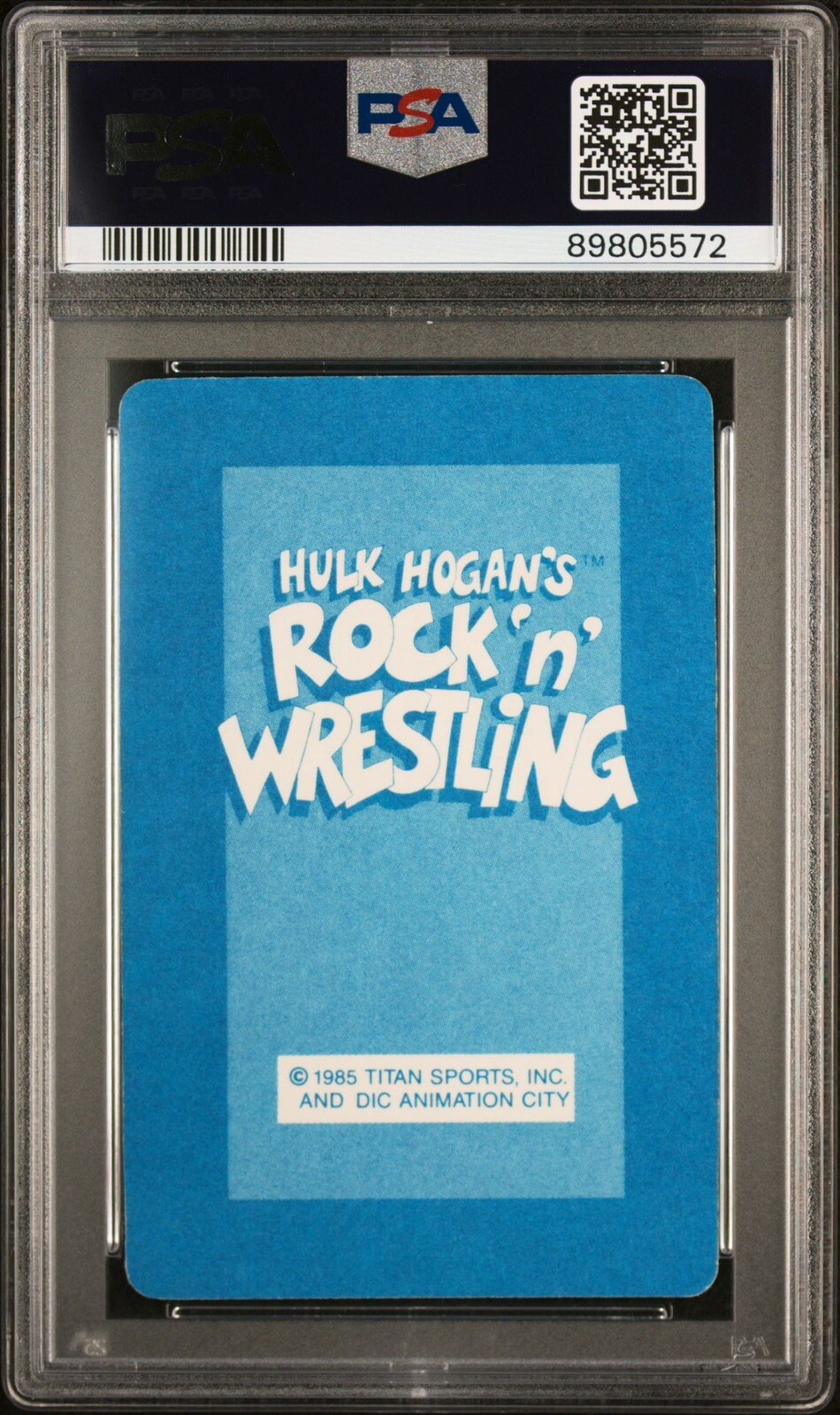 FABULOUS MOOLAH Rare 1985 Hulk Hogan’s WWF Rock N Wrestling Card PSA 8 ...