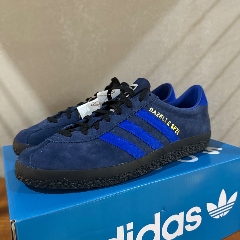UK 9.5 Adidas Gazelle SPZL. Blue 2023 Code: IF8424 US 10 New & Box ...