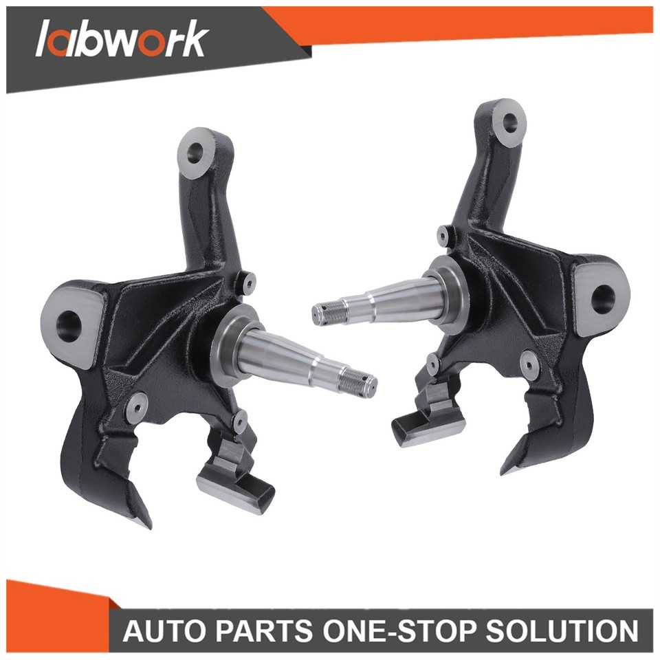 Labwork 3" Drop Spindles Steering Knuckle 1975-1991 for Chevy/GMC C30 ...