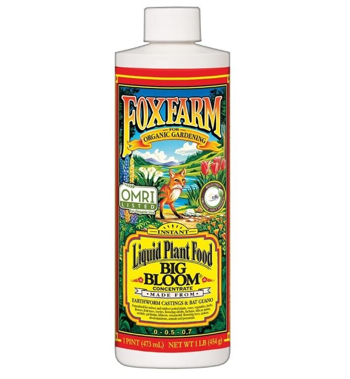 Fox Farm Liquid Nutrient Trio Soil Formula - Big Bloom Grow Big Tiger ...
