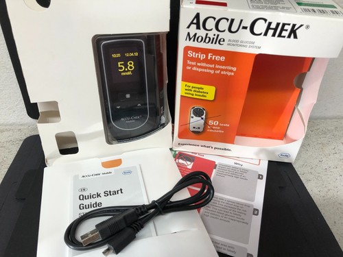 Accu-Chek Mobile Diabetic Blood Glucose Monitoring System Meter ...