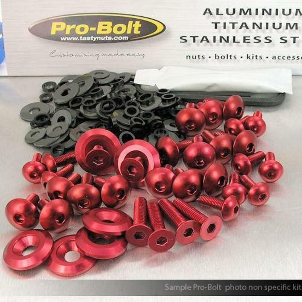 Pro Bolt - FHO098-R - Fairing Aluminum Bolt Kit, Red for sale online | eBay