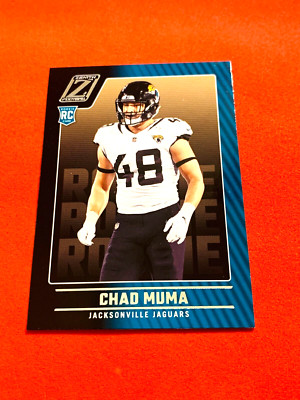 Chad Muma .. ROOKIE .. Jacksonville Jaguars .. 2022 Zenith Base Card ...