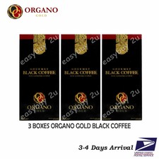 Organo Gold Premium Black Dark Bold Gourmet Coffee W/ Ganoderma 30 ...