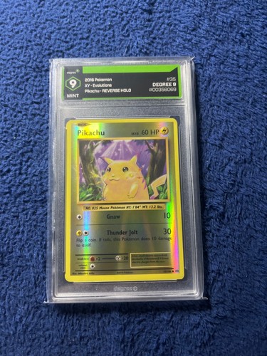Pikachu 35/108 - Reverse Holo Foil - XY Evolutions 2016 - Pokemon Card ...