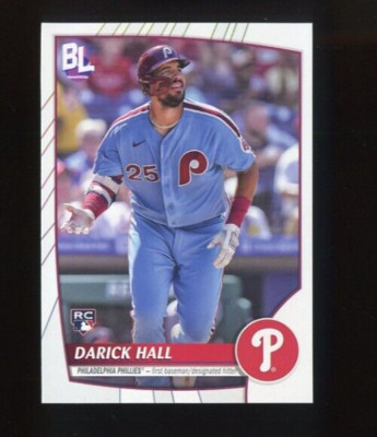2023 TOPPS BIG LEAGUE #11 DARICK HALL ROOKIE RC PHILADELPHIA PHILLIES ...