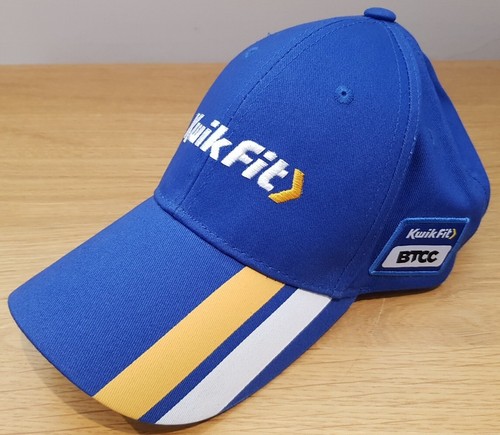 Official BTCC British Touring Cars Kwik Fit Blue Cap Hat Motor Racing ...