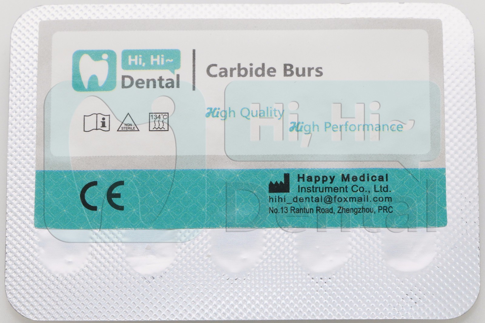 5Pcs Dental Carbide Burs Trimming Finishing Polishing Safe End Taper FG ...