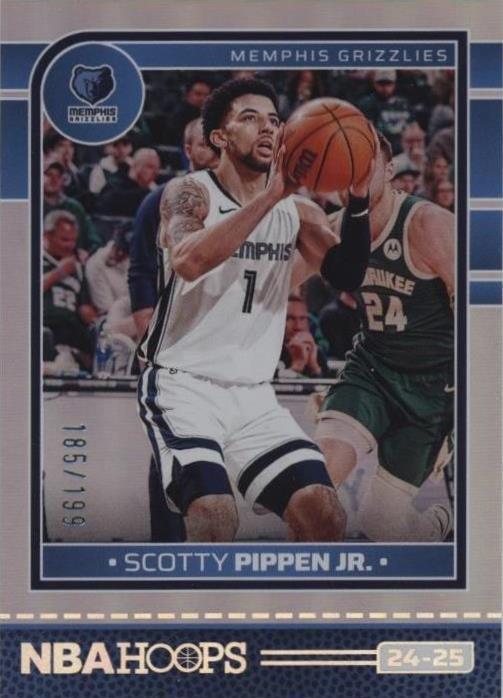 2024-25 Panini Nba Hoops - Scotty Pippen Jr. #20 Silver /199 for sale online | eBay
