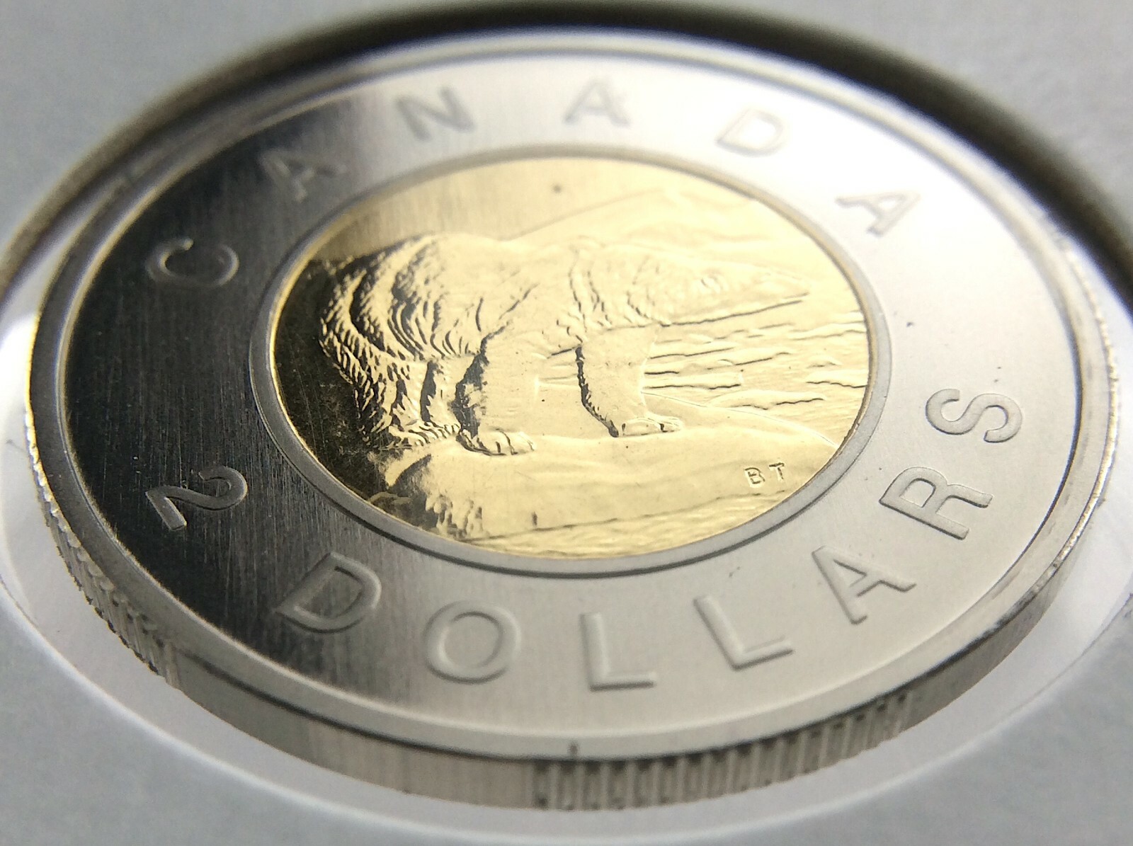 2002 Canada 2 Dollar Toonie Specimen Uncirculated Canadian Coin Two ...