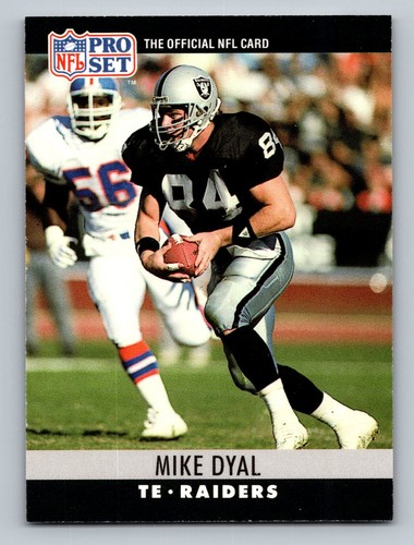 1990 Pro Set #151 Mike Dyal Los Angeles Raiders | eBay
