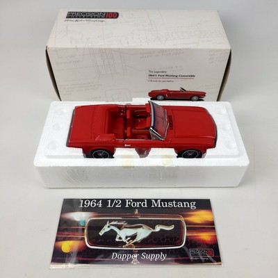 Precision Collection 100 Ford Mustang 1964 1/2 Convertible 1:18 Scale ...
