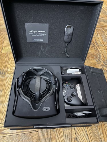 Meta Oculus Rift CV1 VR Virtual Reality Headset System Black | eBay