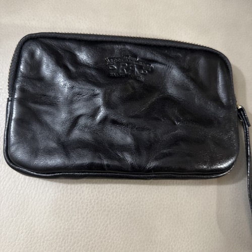 Double RL and Co RRL Leather Wallet Wristlet | eBay
