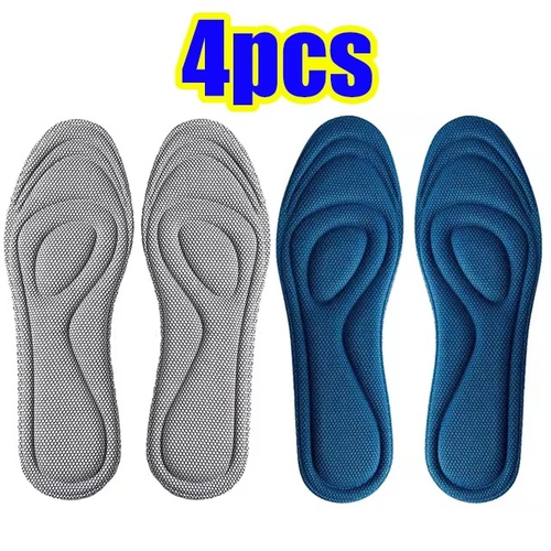 Memory Foam Shoe Insoles For Men Women Running Trainer Inner Soles Foot ...