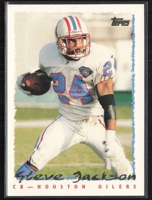1995 Topps Steve Jackson Houston Oilers #52 | eBay