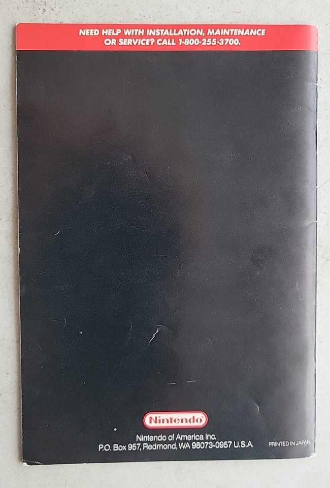 SUPER MARIO WORLD SNES SUPER NINTENDO INSTRUCTION MANUAL REPLACEMENT ...