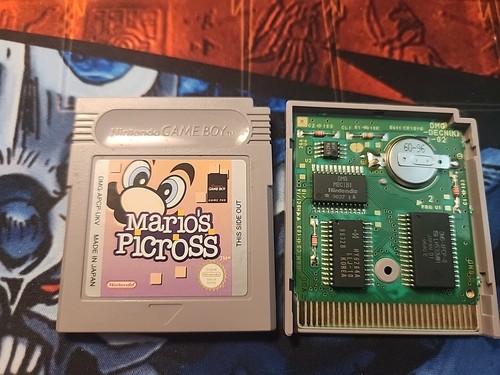 Mario's Picross (Nintendo Game Boy, 1995) Authentic | eBay