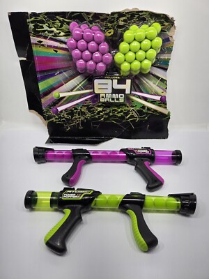 Atomic Power Popper 2 Gun Pack with 84 Soft Foam Balls | eBay