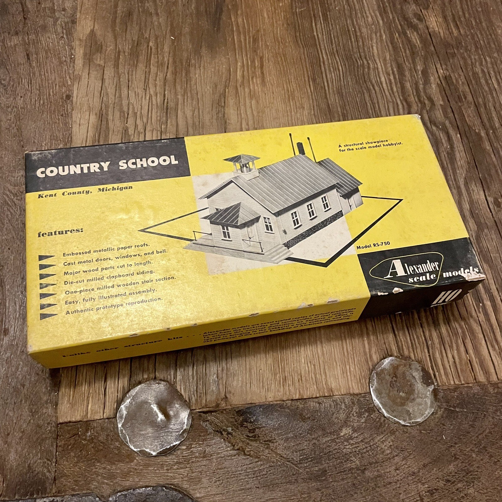 A2097+HO+Alexander+Scale+Models+RS750+Country+School+Wood+Kit for sale ...