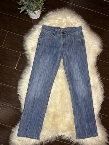 Tommy Hilfiger revolution slim blue jeans denim sz 14 | eBay