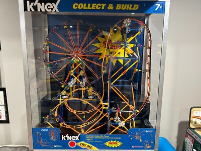 K’NEX Store Display Collect & Build Amusement Park HTF RARE COASTER ...