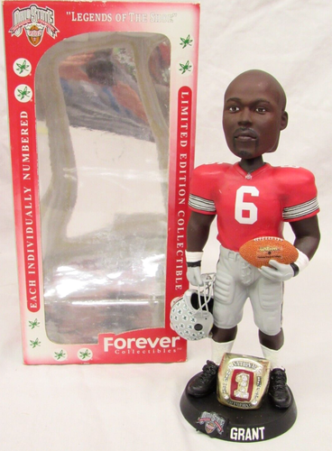 Ohio State OSU Cie Grant Legends of Shoe Red Bobblehead w/ Ring #/2003 ...