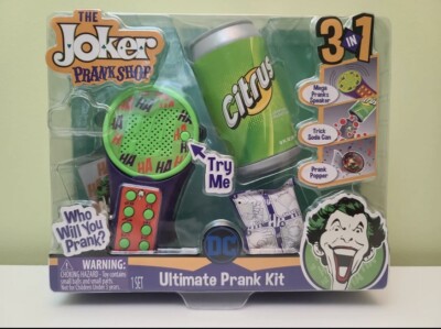 The Joker Prank Shop Ultimate Prank Kit DC Comics Kids Jokes Games ...