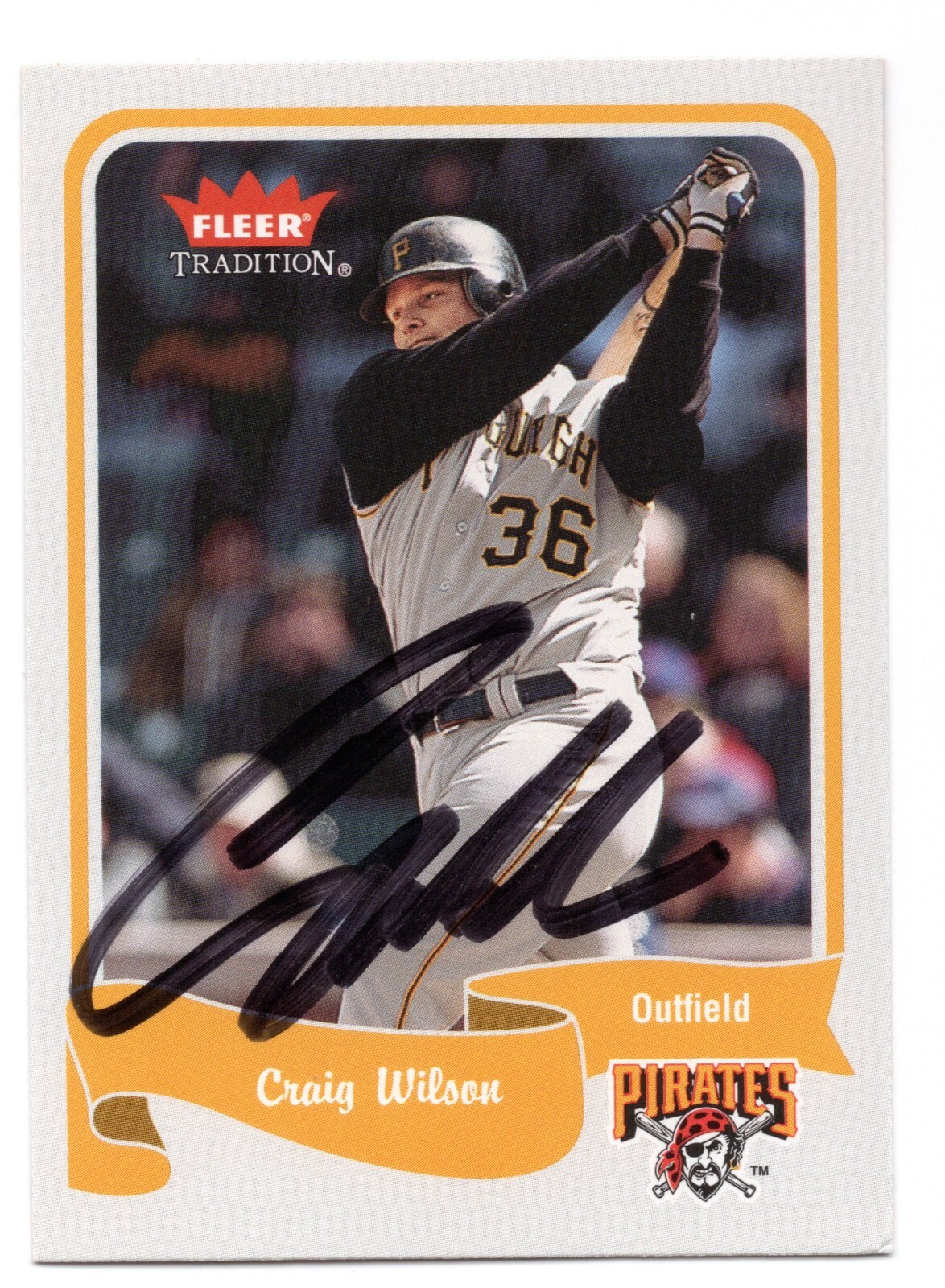 Craig Wilson Autograph On A 2004 Fleer - Pittsburgh Pirates | eBay