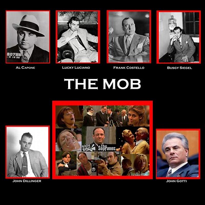 World Famouse Gangsters the Mob - Mousepad Computer Mouse Pad 7 x 9 | eBay