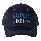 Baseball Dads Cap 100% Cotton Material Caps, One Size Fit, Super Dad ...