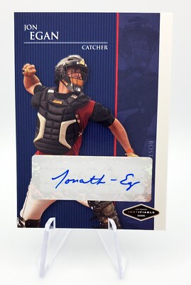 2006 Just Minors Justifiable Auto Jon Egan #JF-8 Auto | eBay