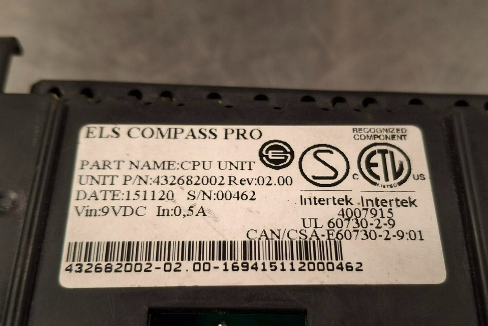 Wascomat CPU UNIT CIRCUIT-BOARD,COMPASS PRO CPU (REV 02.00 ) P/N ...