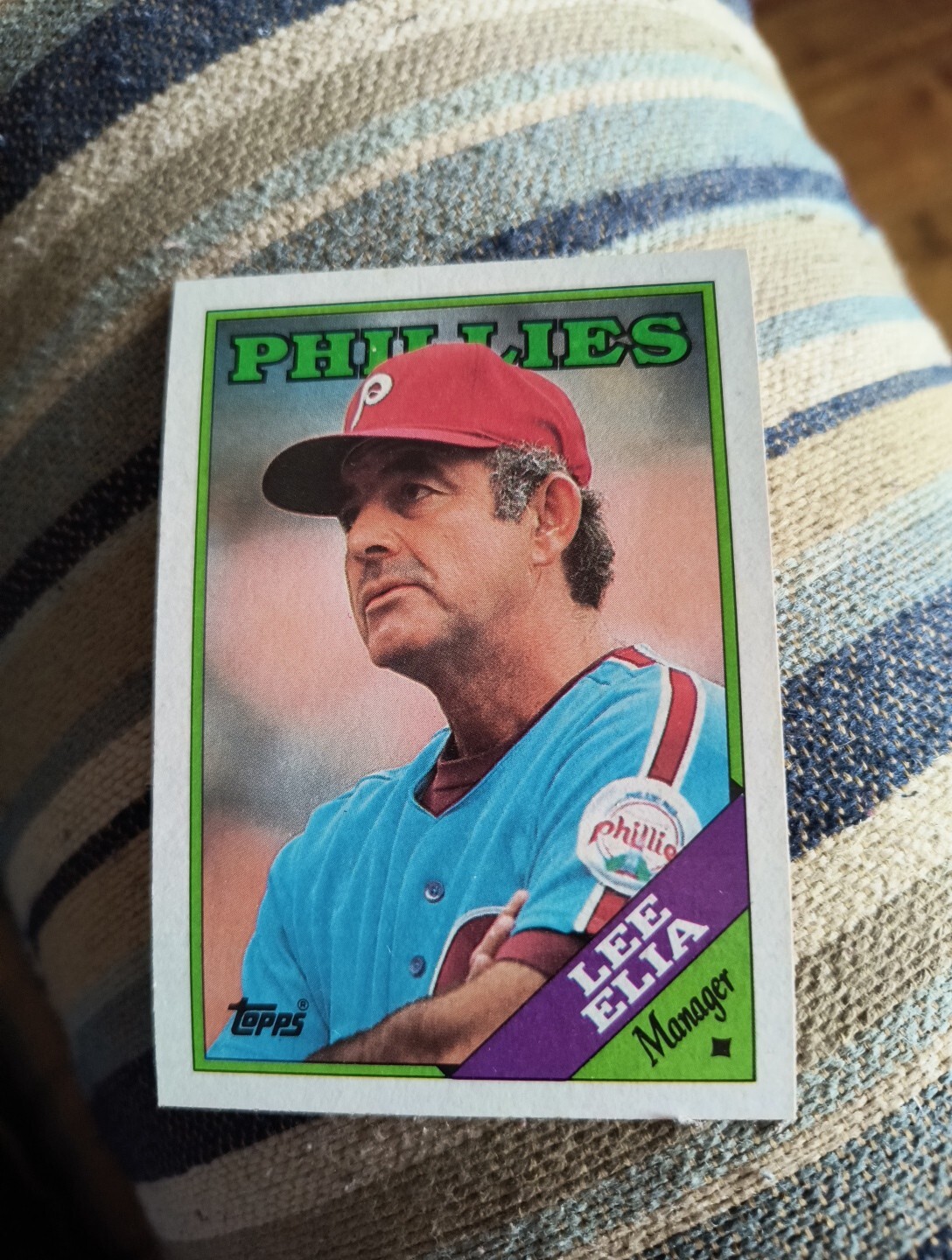 1988 Topps - Team Checklist #254 Lee Elia for sale online | eBay