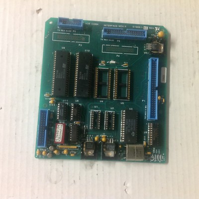 ADE Corp Assy 019661-01 Rev-D Interface MCU II | eBay