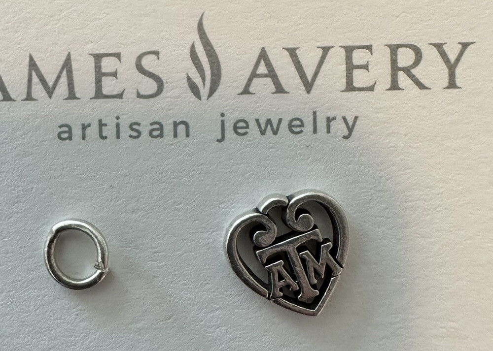 James Avery Retired Texas A&M Charm or Pendant Sterli… - Gem