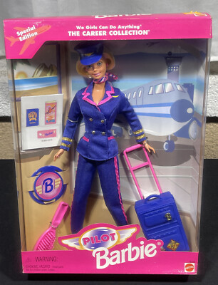 Pilot Barbie Doll Special Edition 18368 1997 Mattel The Career ...