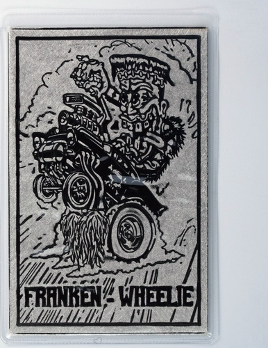 BHB Monster Rods Franken Wheelie .999 Silver Bar/Card ~ RARE | eBay