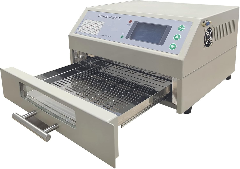 T963B 110V Infrared SMD BGA IC Heater Reflow Oven 18X23.5CM 9-62 | eBay