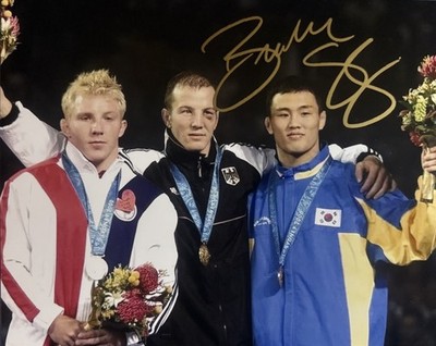 BRANDON SLAY SIGNED 8x10 PHOTO USA WRESTLING AUTOGRAPH AUTHENTIC COA | eBay