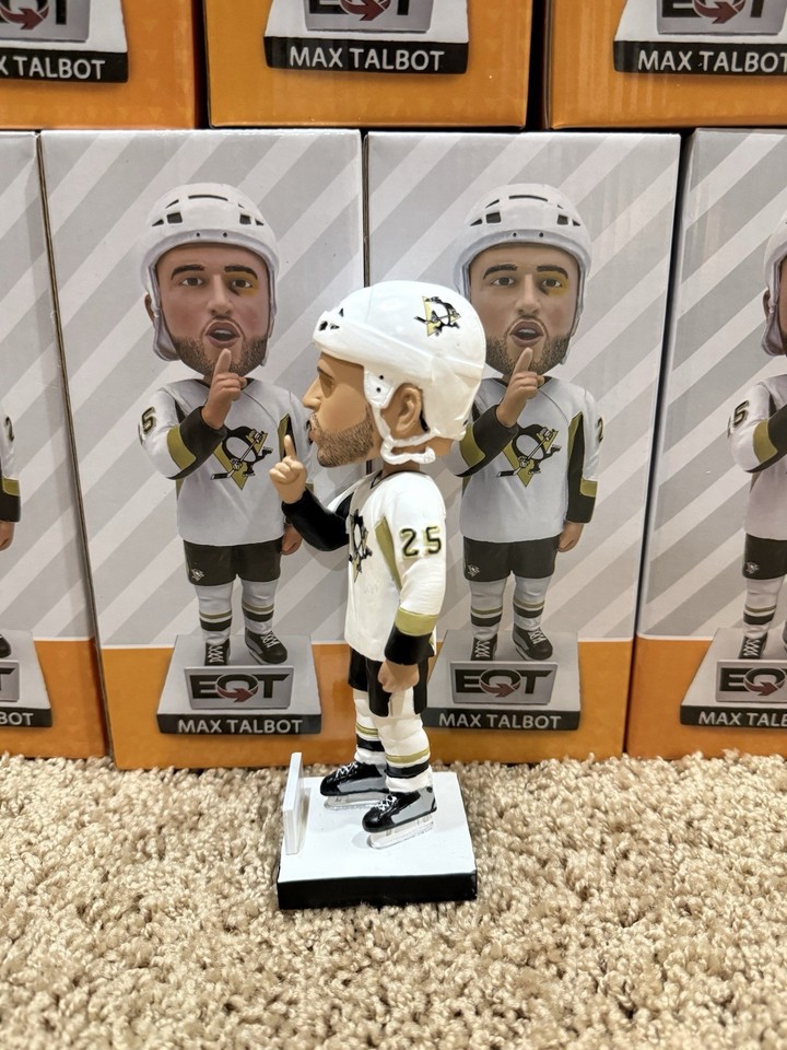 Pittsburgh Penguins Max Talbot "SHHH!!!" Bobblehead SGA 2/27/2025 7500 ...