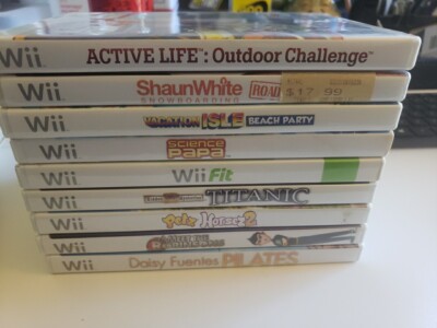 Nintendo Wii 9 Game Lot: Meet The Robinsons, Titanic, Science Papa ...