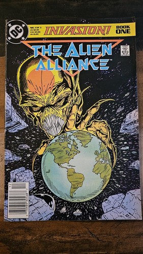 INVASION Book One The Alien Alliance (1988) DC Comics Todd McFarlane ...