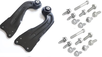 2 BRAND NEW REAR LOWER TRAILING ARMS FOR GOLF MK5 6 7 JETTA TOURAN EOS ...