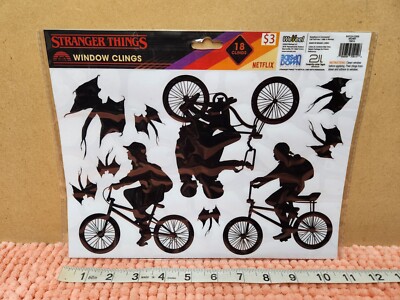 Stranger Things Window Clings Set Of 18 Halloween 2024 Special Set NEW ...