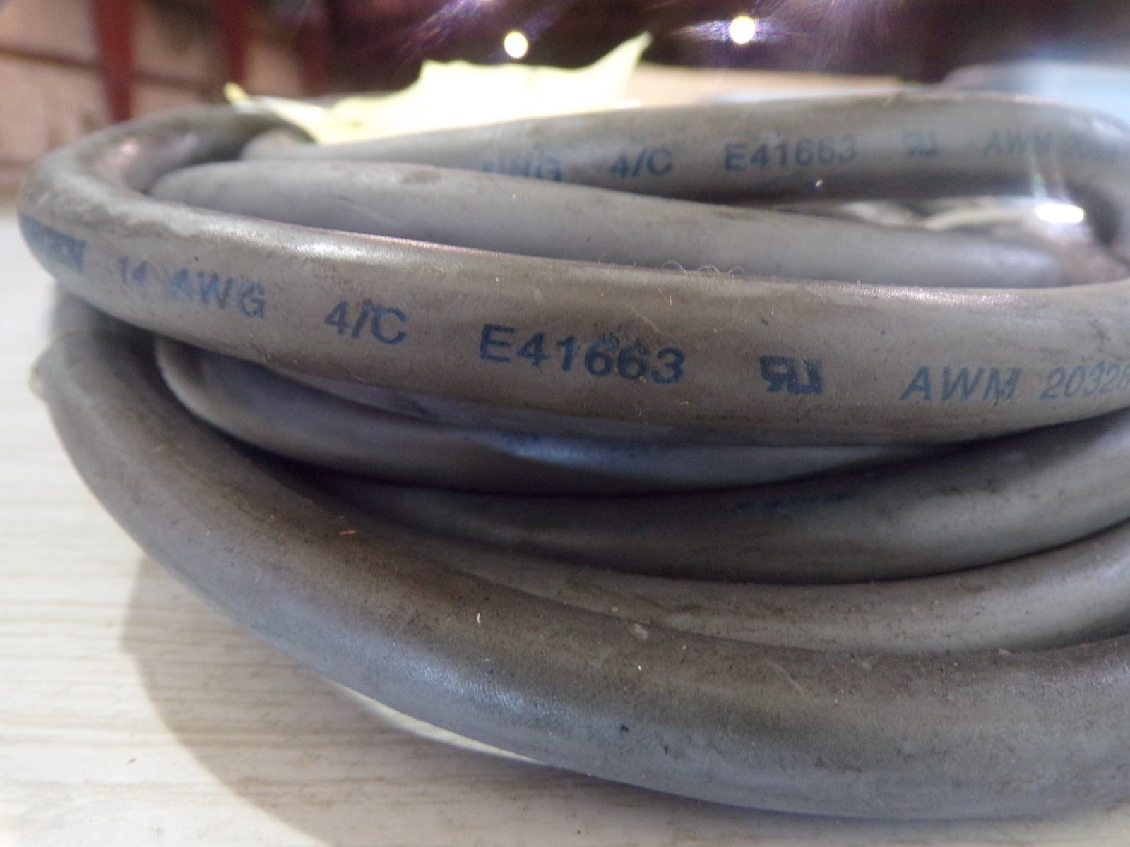 Kollmorgan 14AQ 20328 600V E41663 16' Sensor and Cable *FREE SHIPPING ...