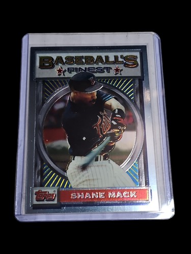 1993 TOPPS FINEST BASEBALL NRMT-MT #61 SHANE MACK MINNESOTA TWINS | eBay
