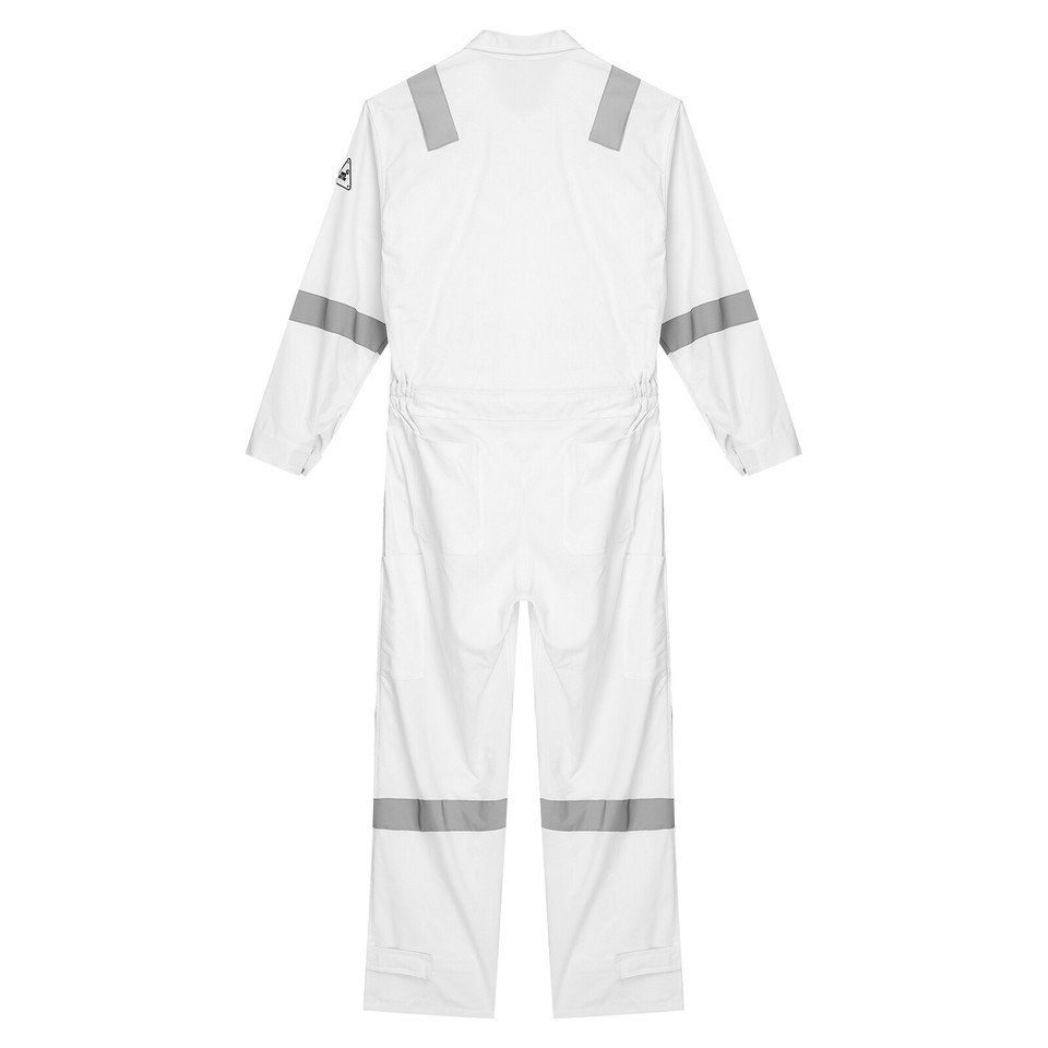 Mens Coveralls Jumpsuit Work Overalls One-piece Dustproof Dungarees ...