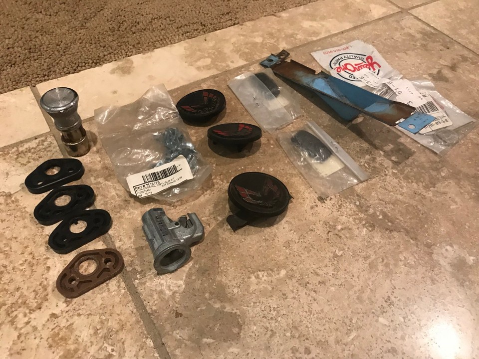 1970 - 1981 Trans Am Parts Headliner Hooks Glovebox lock Cigarette ...